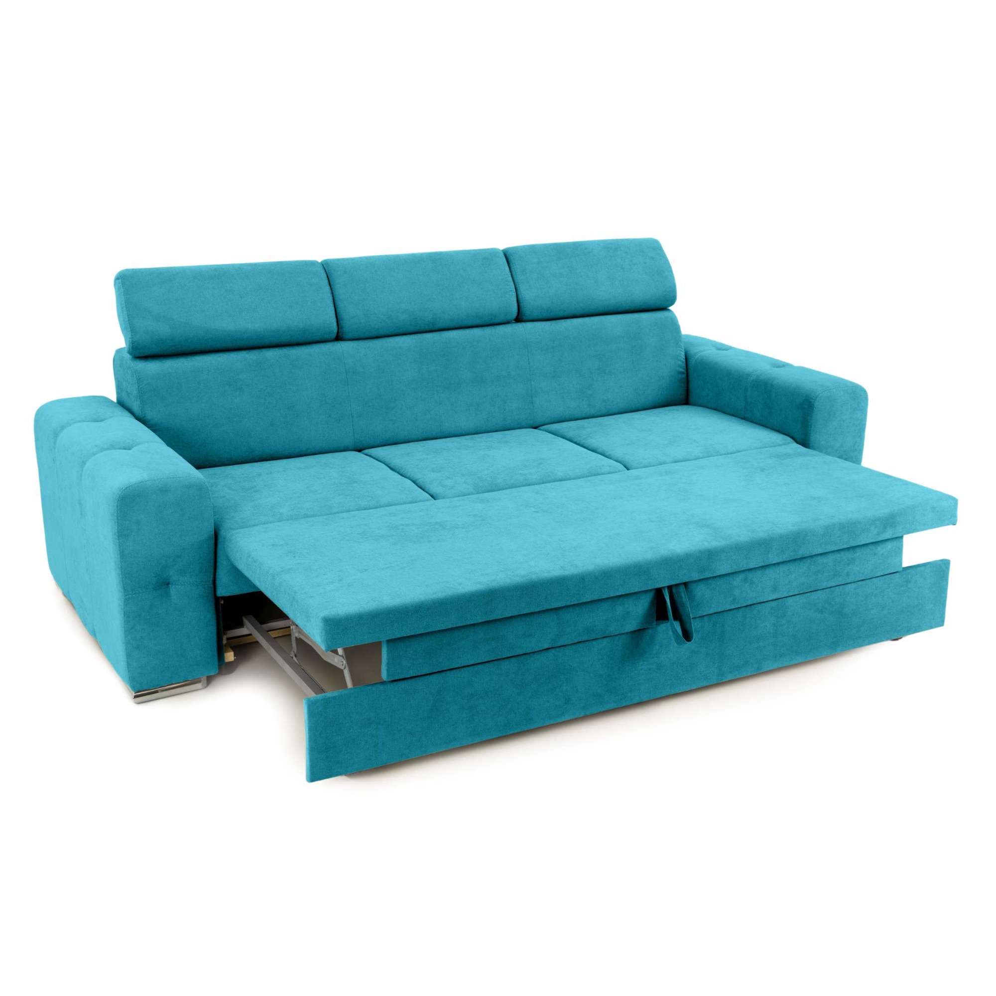 Canapea Extensibila 3 locuri BELLAGIO, 242x95x99 cm, cu tetiere ...