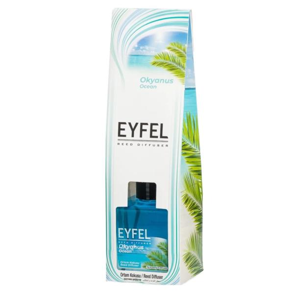 Ароматизатор с ароматни пръчици Ocean, EYFEL, 120 мл - eMAG.bg
