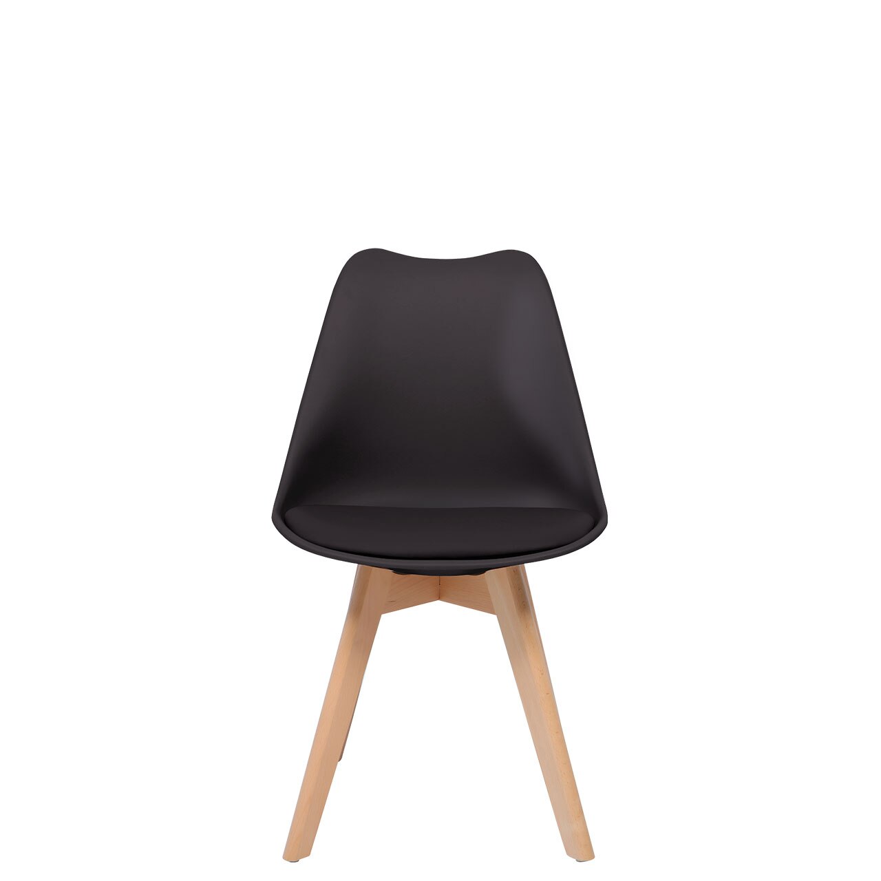 Set 2 scaune dining/bucatarie Jazz, Mobila MIRJAN 24, culoare negru ...