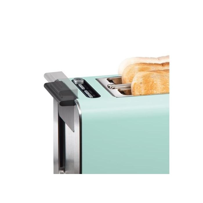 Тостер Bosch TAT8612, 860W, 2 филии, Зелен - eMAG.bg