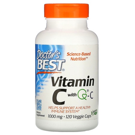 Étrend-kiegészítő Doctor's Best C-vitamin Quali-C-vel 1000mg, 120 ...