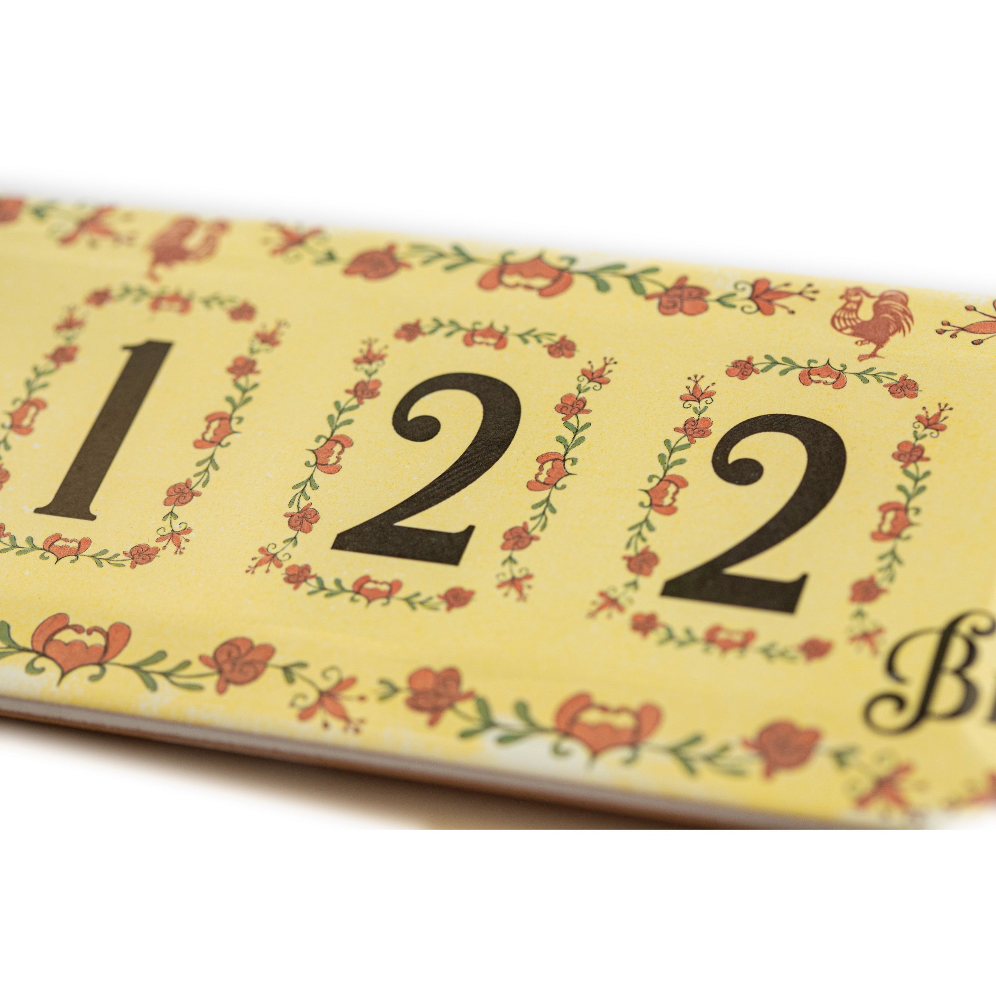 Numar casa, CeramicPrint, model boeieresc, ceramica, 400 x 200 x 5 mm ...