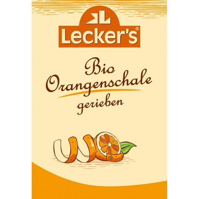 Coaja de Portocala Macinata Bio 15 grame Lecker`s - eMAG.ro