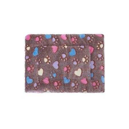 Perna pentru caini si pisici, Velvet, Maro, S, 70X50CM - eMAG.ro