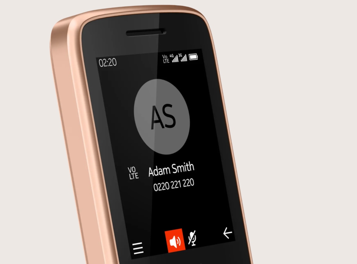 Nokia 225 4G Mobiltelefon, Kártyafüggetlen, Dual Sim, Fekete - eMAG.hu