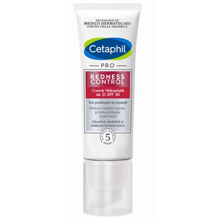 Crema Hidratanta de Zi nuantatoare SPF 30 CETAPHIL PRO Redness Control ...