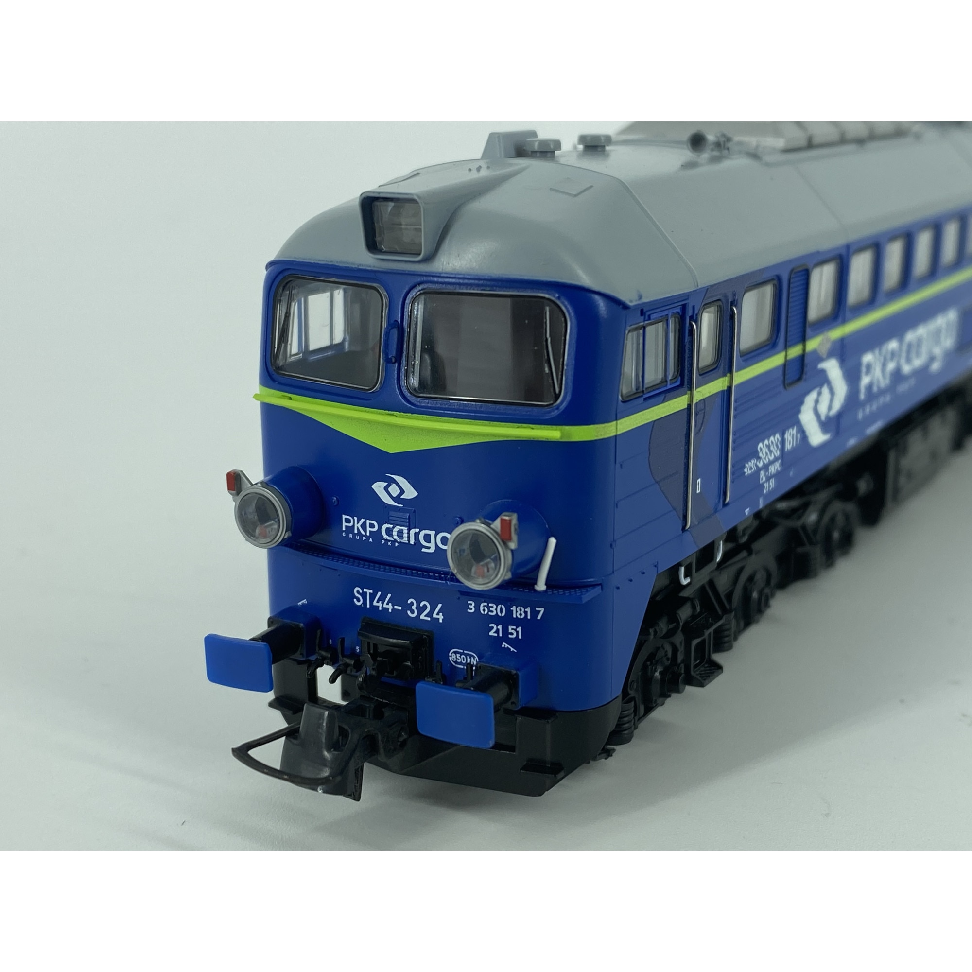 Locomotiva diesel-electrica ST44 PKP, Roco, plastic, albastru, 73778 ...