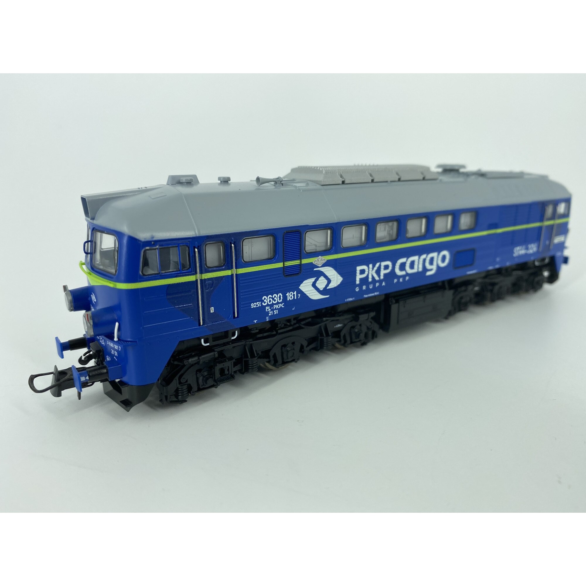 Locomotiva diesel-electrica ST44 PKP, Roco, plastic, albastru, 73778 ...