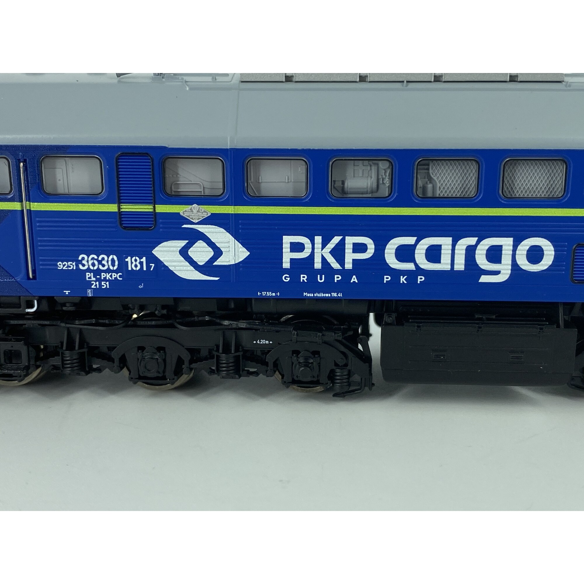 Locomotiva diesel-electrica ST44 PKP, Roco, plastic, albastru, 73778 ...