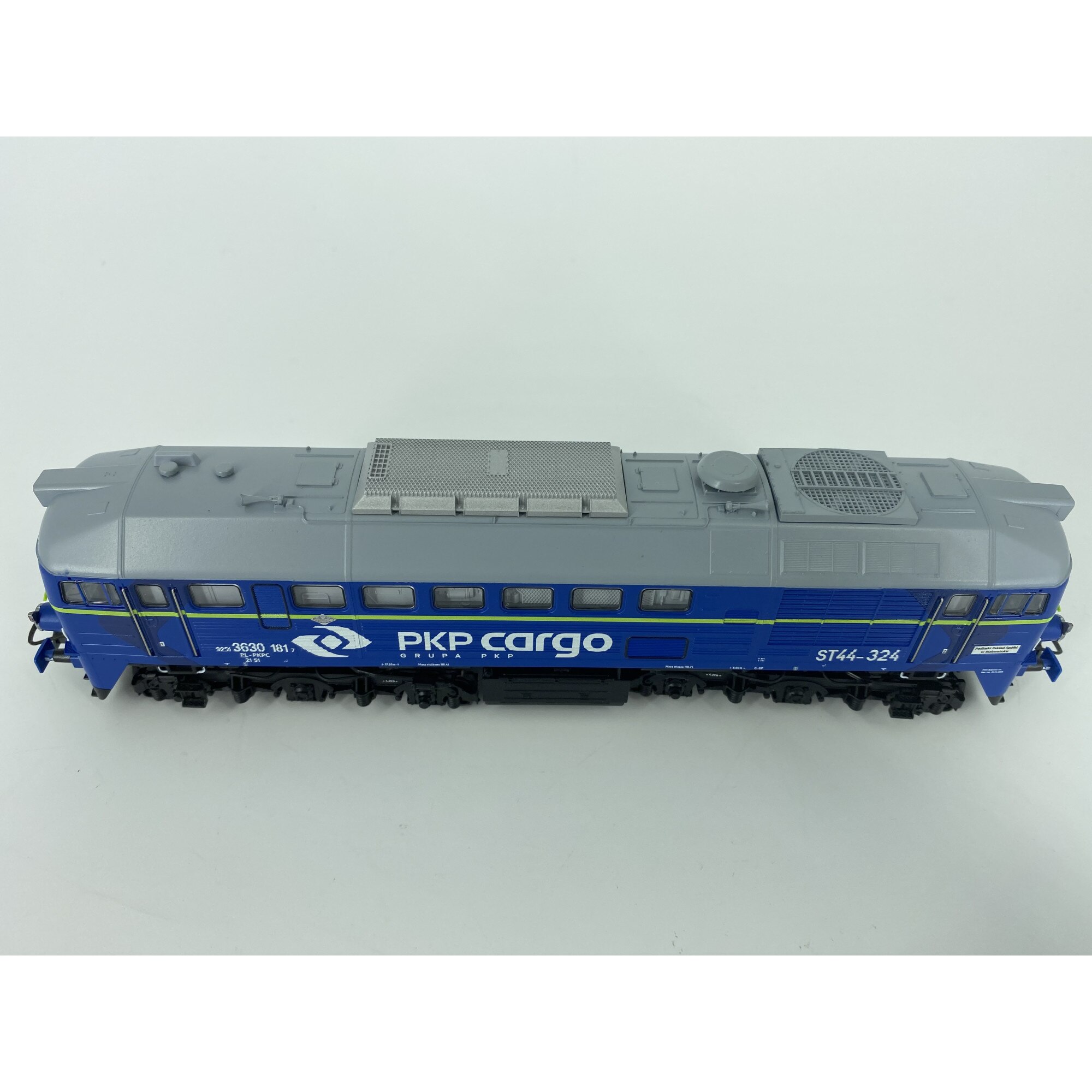 Locomotiva diesel-electrica ST44 PKP, Roco, plastic, albastru, 73778 ...