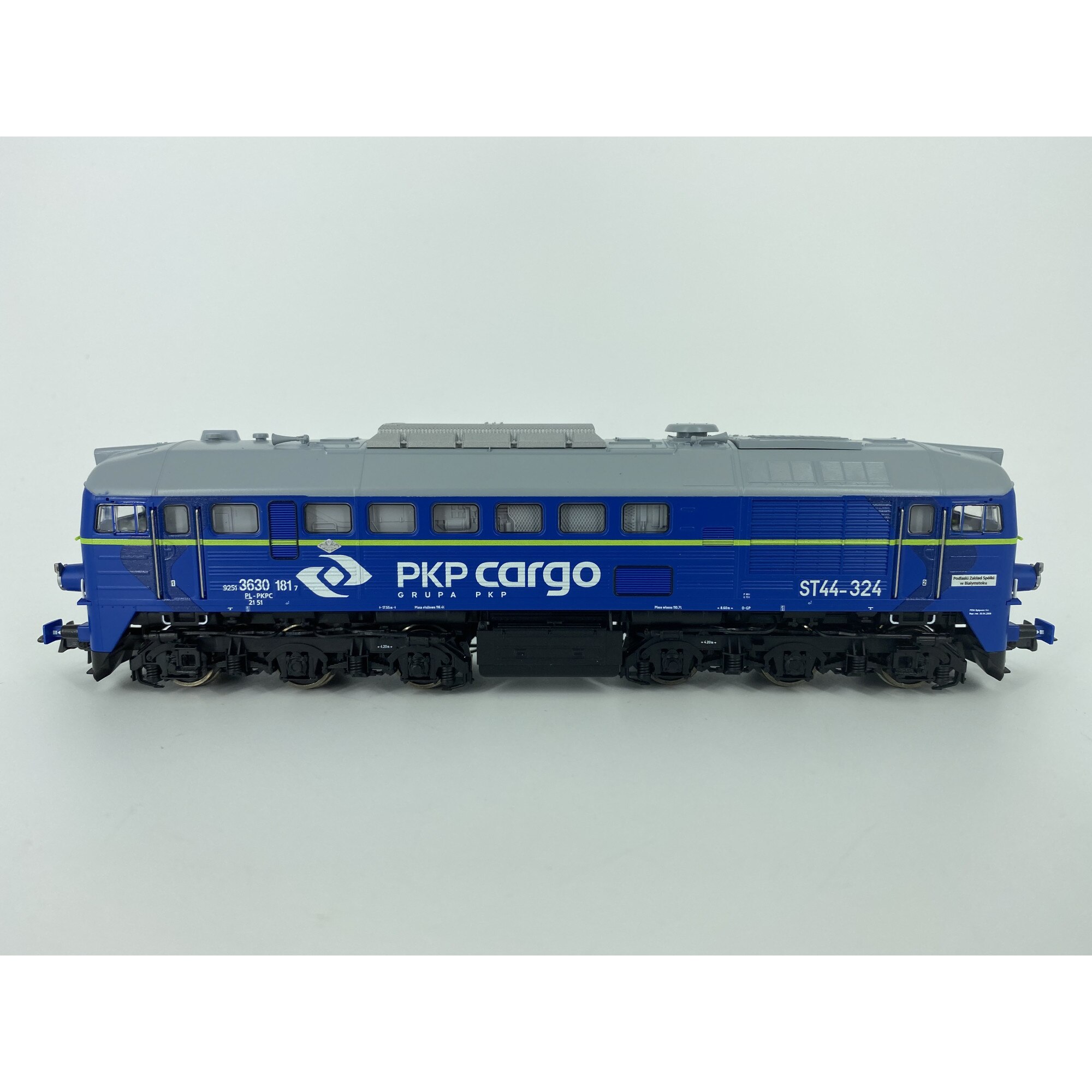 Locomotiva diesel-electrica ST44 PKP, Roco, plastic, albastru, 73778 ...