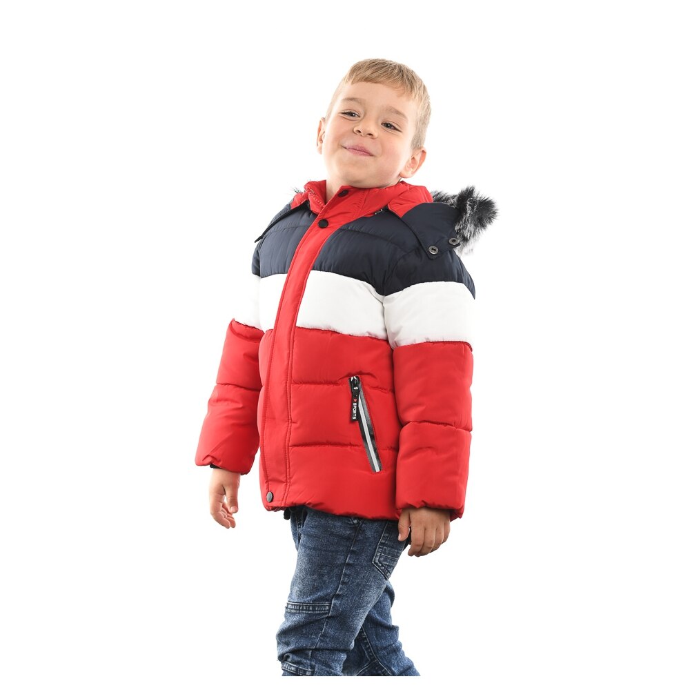 Geaca De Copii Tricolor Rosie 5 Ani - eMAG.ro