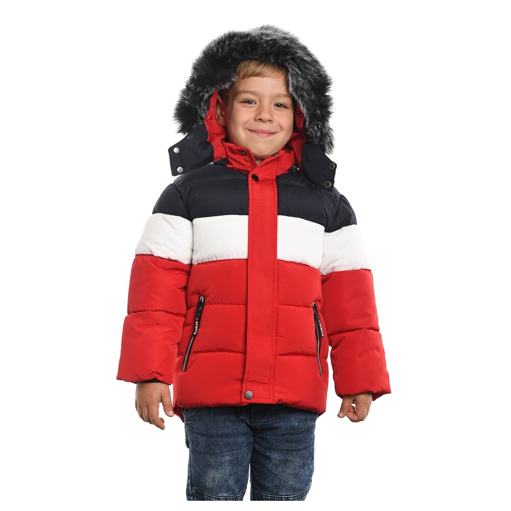 Geaca De Copii Tricolor Rosie 4 Ani - eMAG.ro