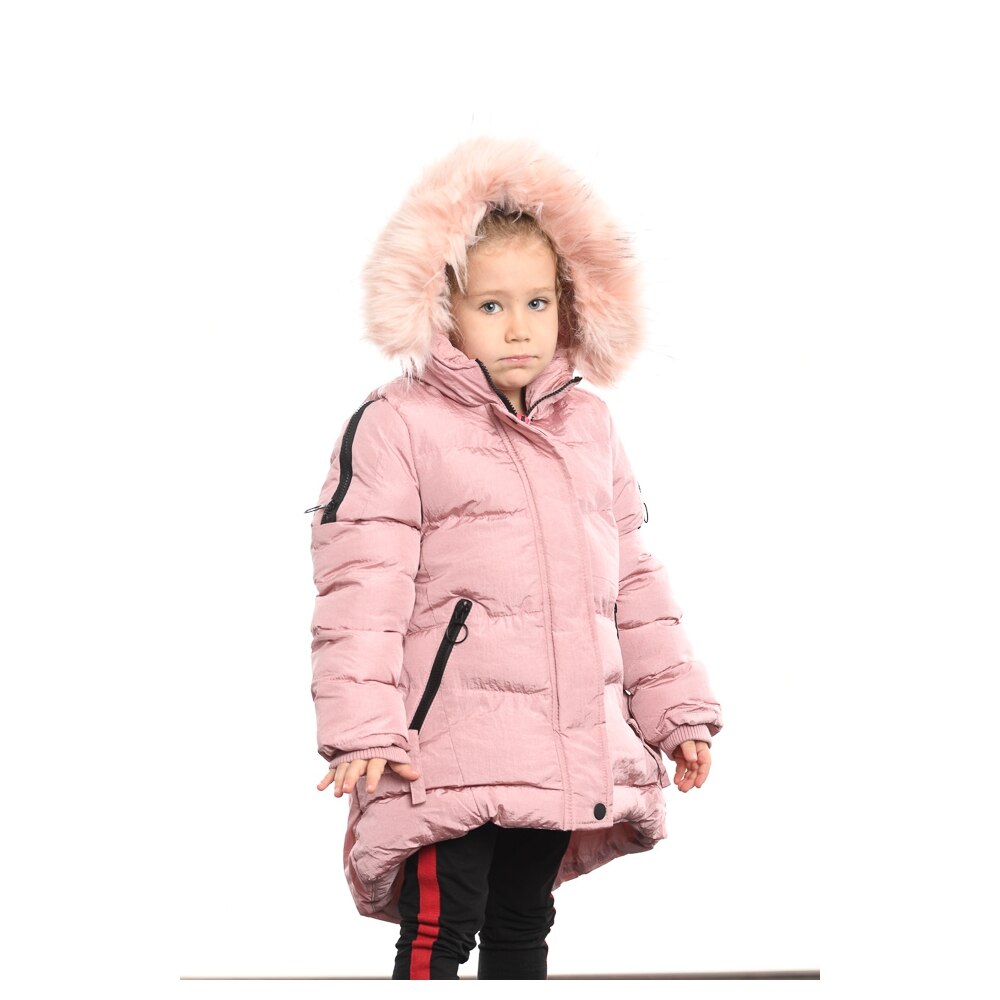 Geaca Lunga De Copii Larisa Roz 12 Ani - eMAG.ro