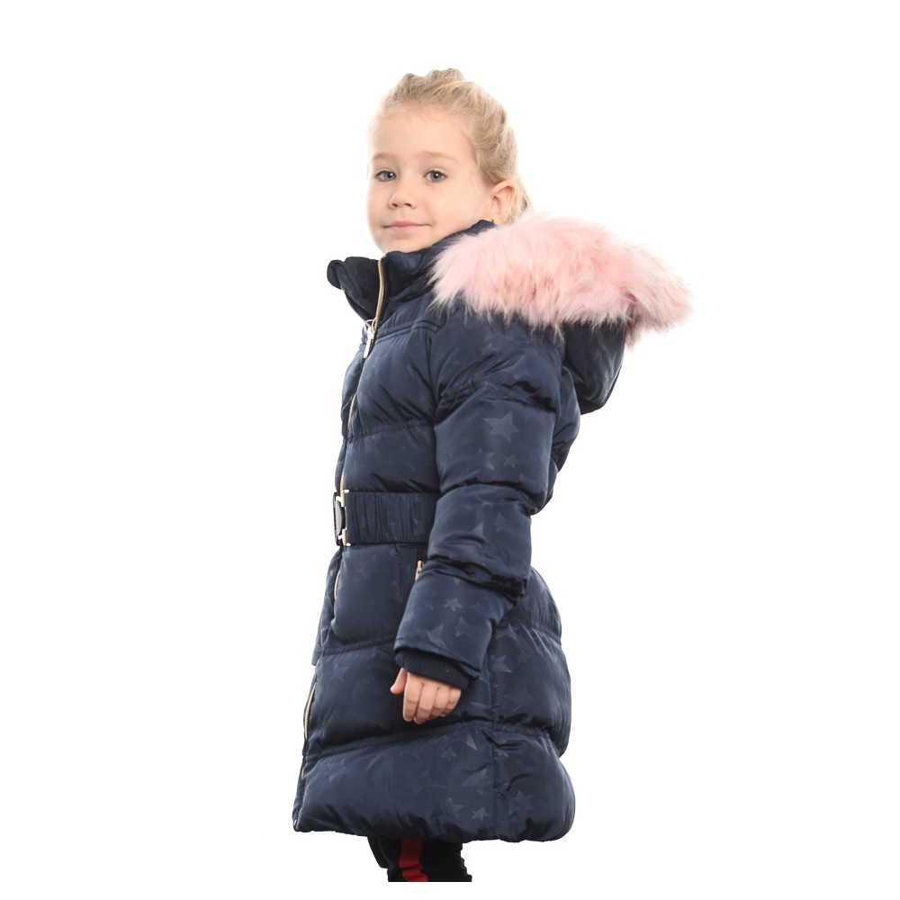 Geaca Lunga De Copii Petra Albastra Inchis 12 Ani - eMAG.ro