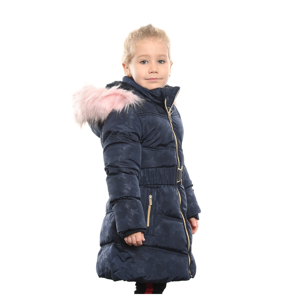 Geaca Lunga De Copii Petra Albastra Inchis 12 Ani - eMAG.ro