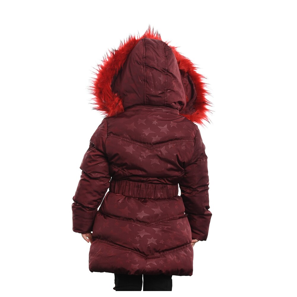 Geaca Lunga De Copii Petra Visinie 6 Ani - eMAG.ro