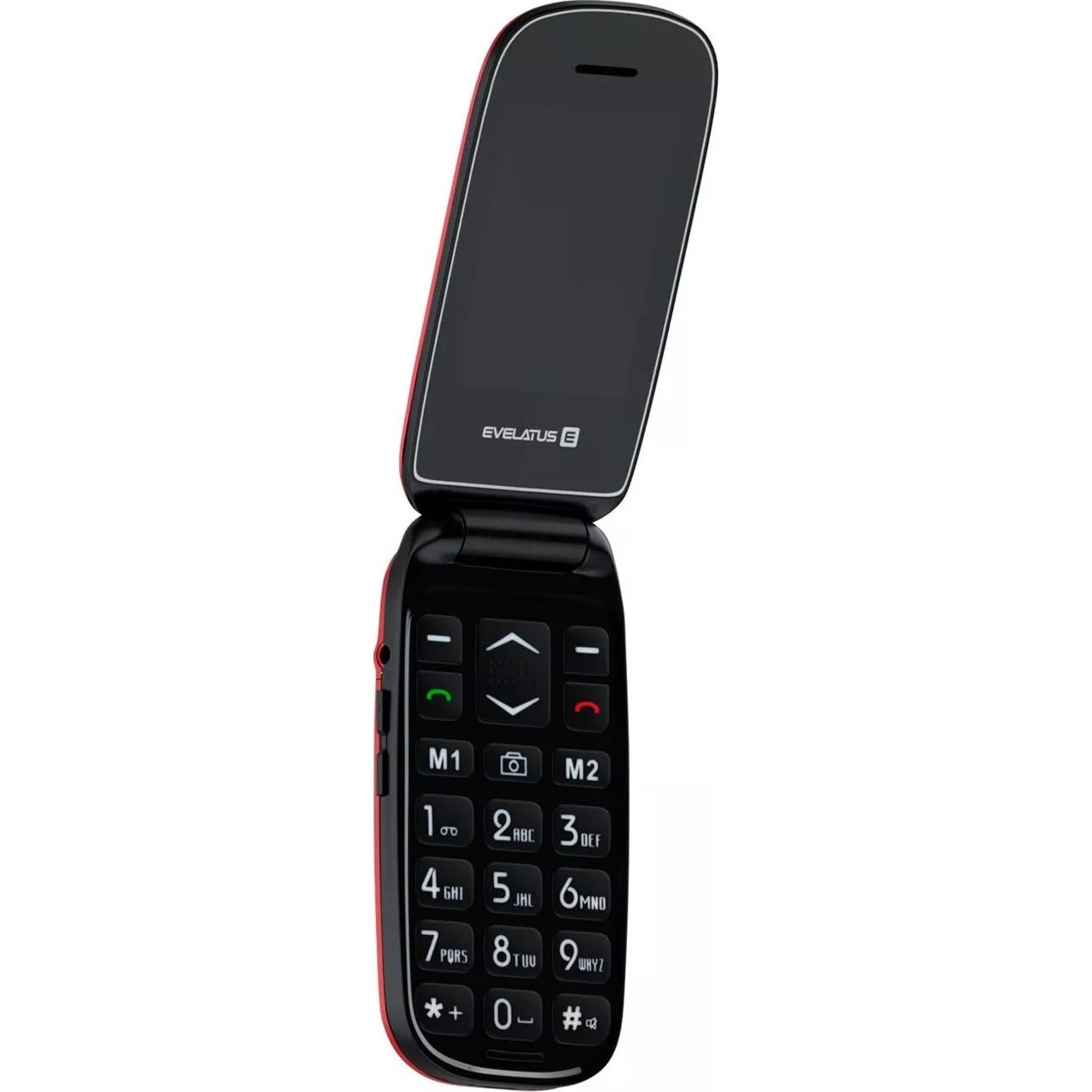 Telefon mobil Evelatus Wave, Dual SIM, Rosu - eMAG.ro