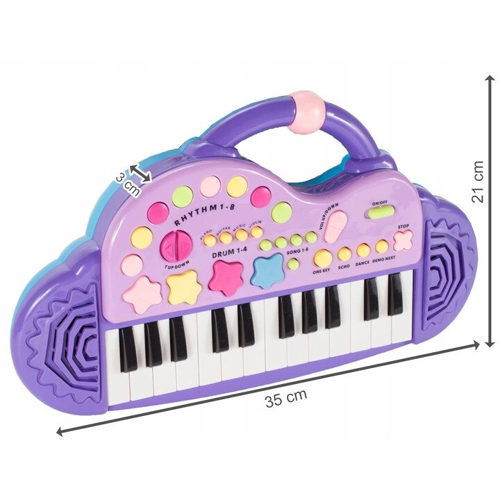 Orga muzicala interactiva pentru copii, Malplay 101779 - eMAG.ro