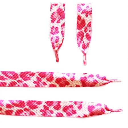 Sireturi imprimate alb-roz - eMAG.ro