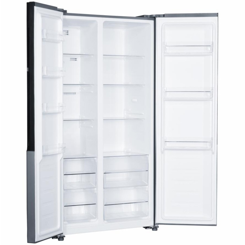 Side by side Heinner HSBS-H442NFXE++, 436 l, No Frost, Display, functie ...