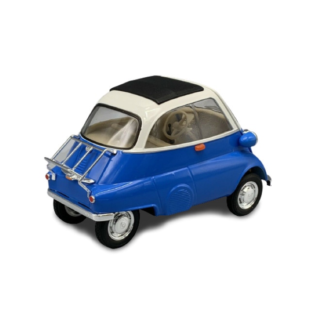 Macheta auto BMW Isetta (1959), 1:18, Welly, Albastru - eMAG.ro