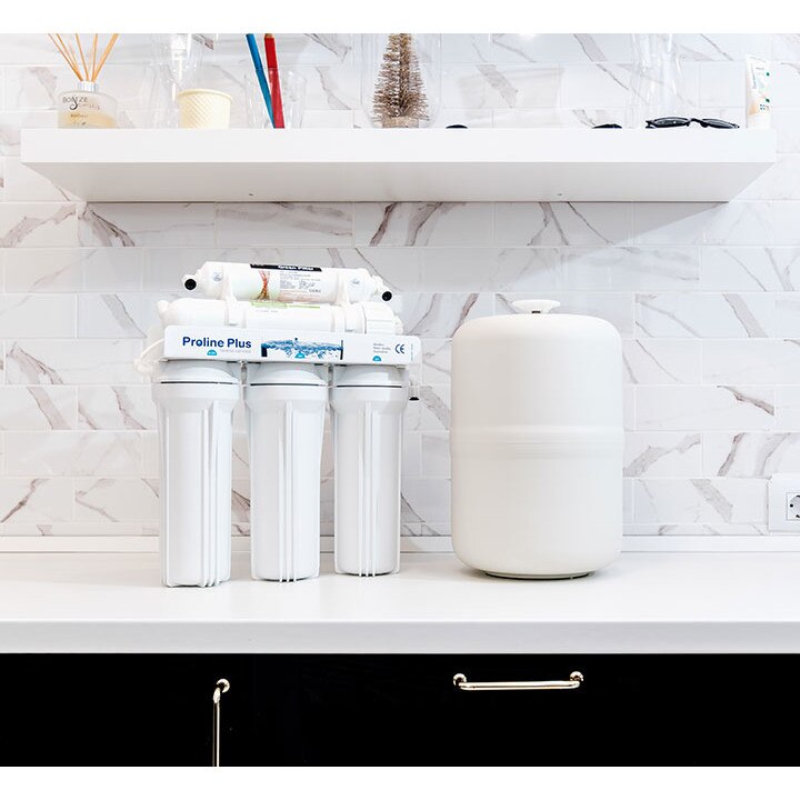 Filtru de apa Blue Filter, Proline PLUS, 50 GPD, cu pompa booster ...