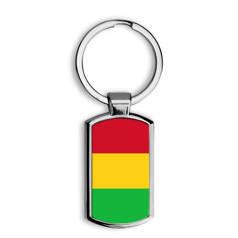 Breloc Mobiltokguru, Model Steag Mali, Metal, 8 cm, Multicolor - eMAG.ro