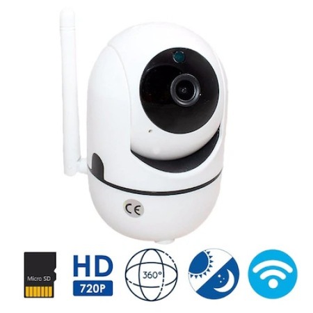 Camera IP pentru supraveghere video, Wi-Fi, Control de pe telefon ...