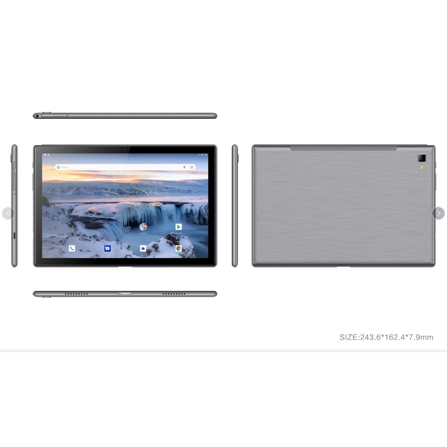 Pritom L10 Tablet, 32 GB, 3 GB RAM, 5 G, Wi-Fi, Bluetooth, Kettős ...