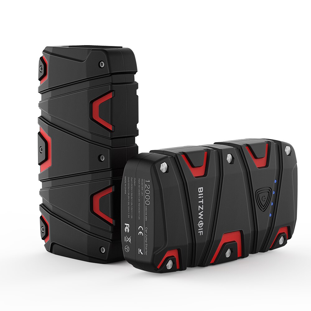 Redresor auto portabil AUDEW, 12000mAh, 800A, Rezistent la apa, Cu ...
