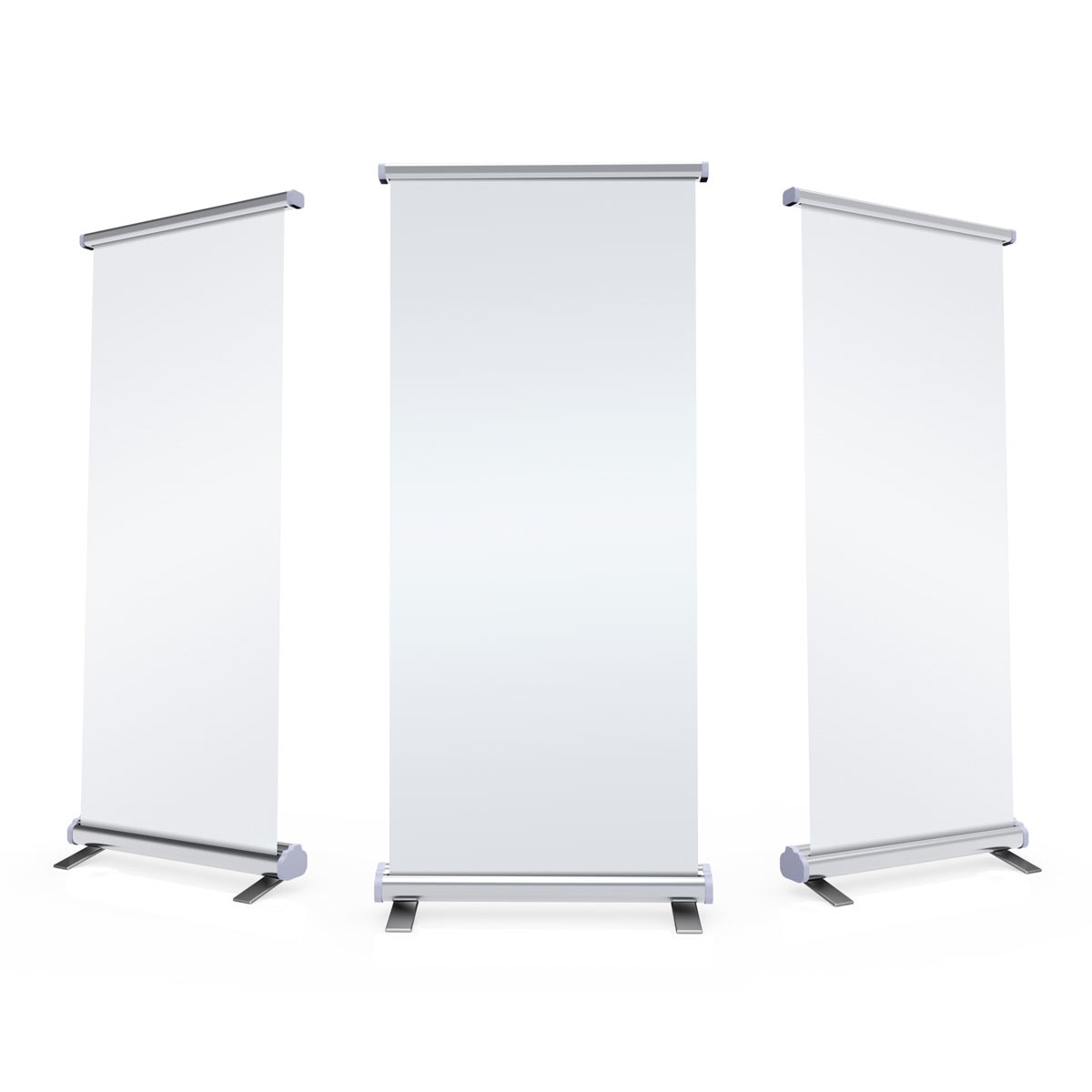 Roll-up banner, Fullcolor, economic, 100 x 200 cm - eMAG.ro