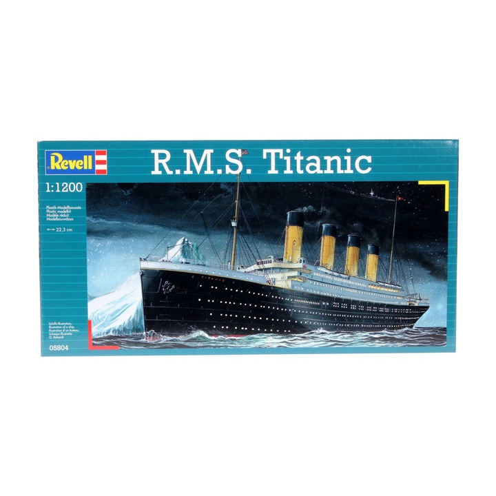 Macheta navomodele de construit Revell RMS Titanic 1:1200 REV 05804 ...