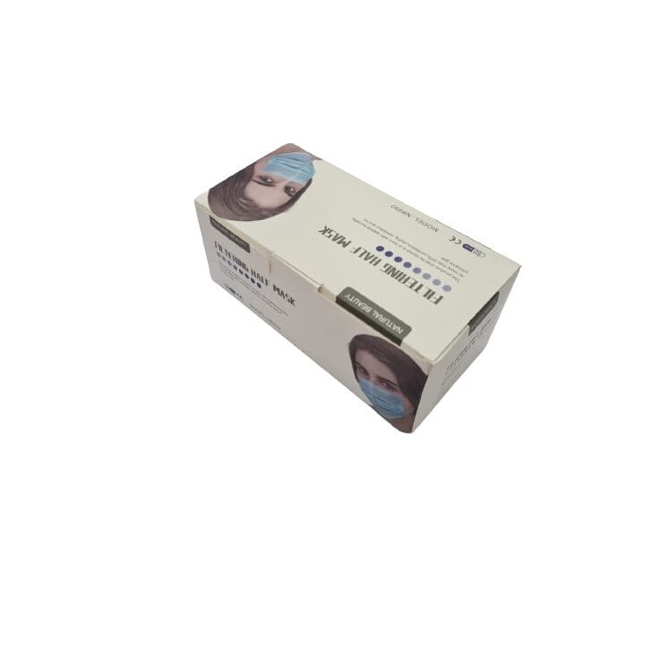 Set 50 bucati Masti faciale, de protectie, de unica folosinta din 3 ...