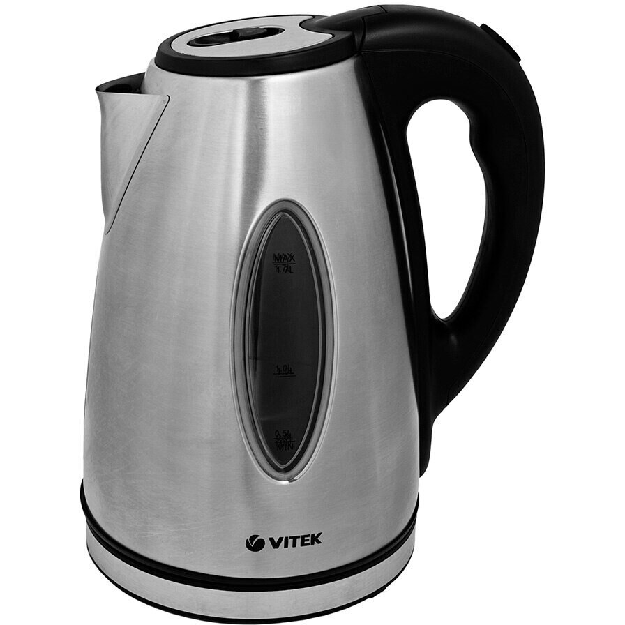 Fierbator de apa electric VITEK VT-7019, 1.7L, 2200W, Iluminare in timpul lucrului, protectia ...