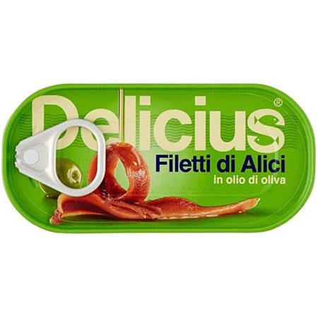 Set 6 x File de Ansoa in Ulei de Masline Delicius 46 g - eMAG.ro