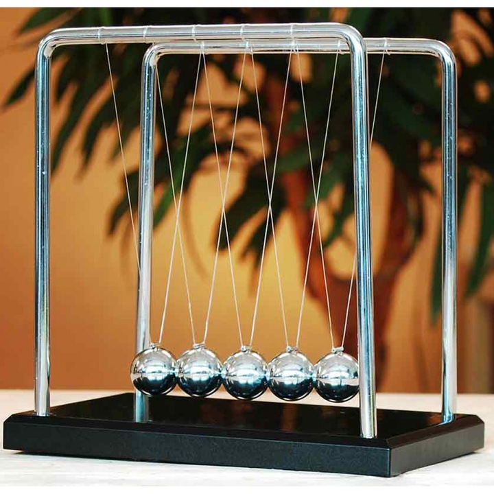 Smuff Newton golyó, acél és fa, fekete és szürke - eMAG.hu