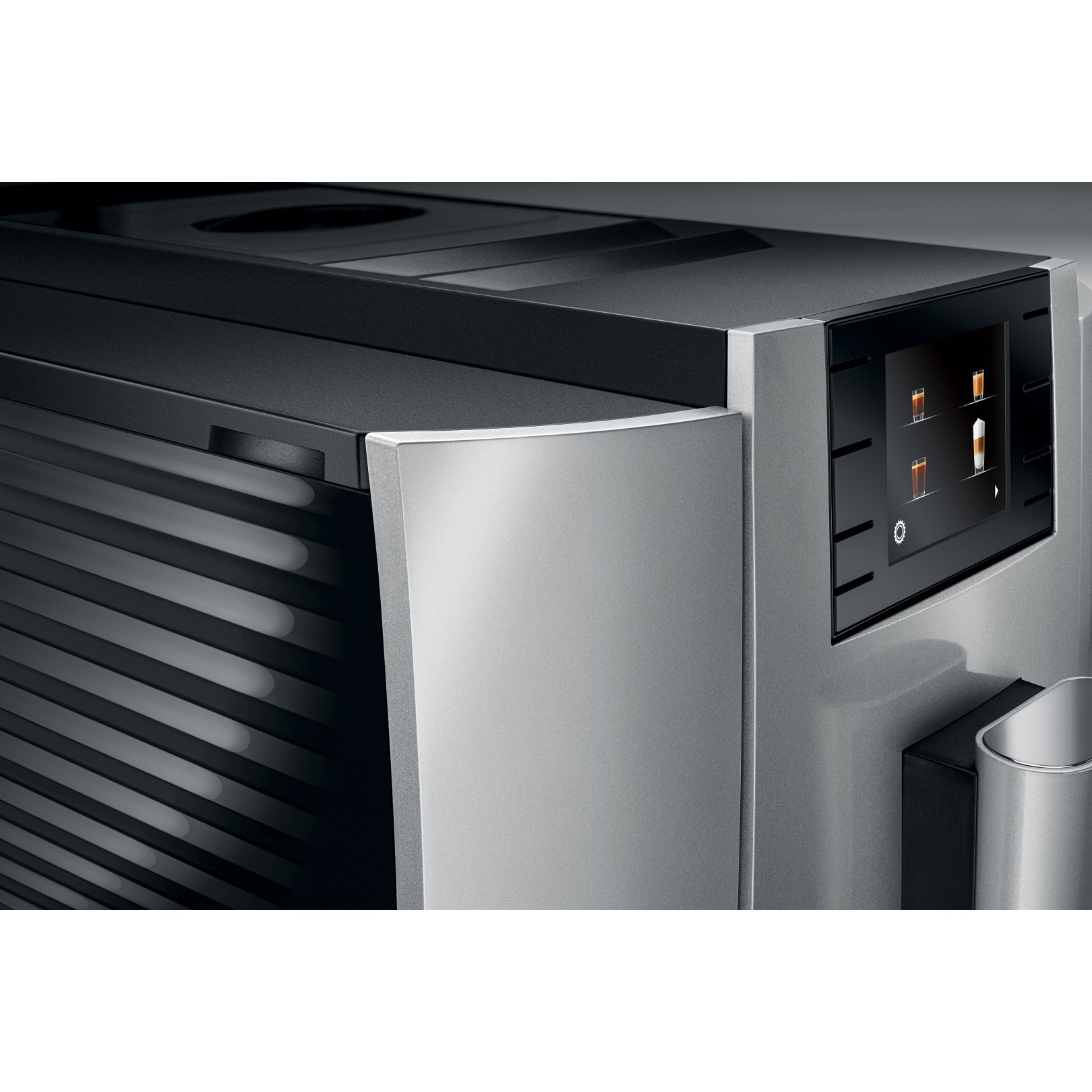 Espressor automat Jura E8 2020 Professional Aroma Moonlight Silver ...