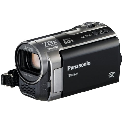 Camera video Panasonic SDR-S70, negru - eMAG.ro