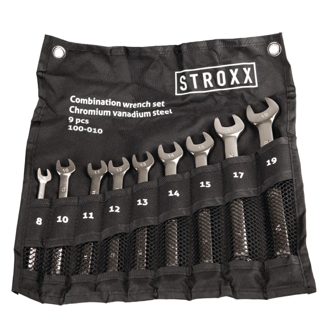 Set chei fixe Stroxx combinat cu chei inelare 9 piese - eMAG.ro