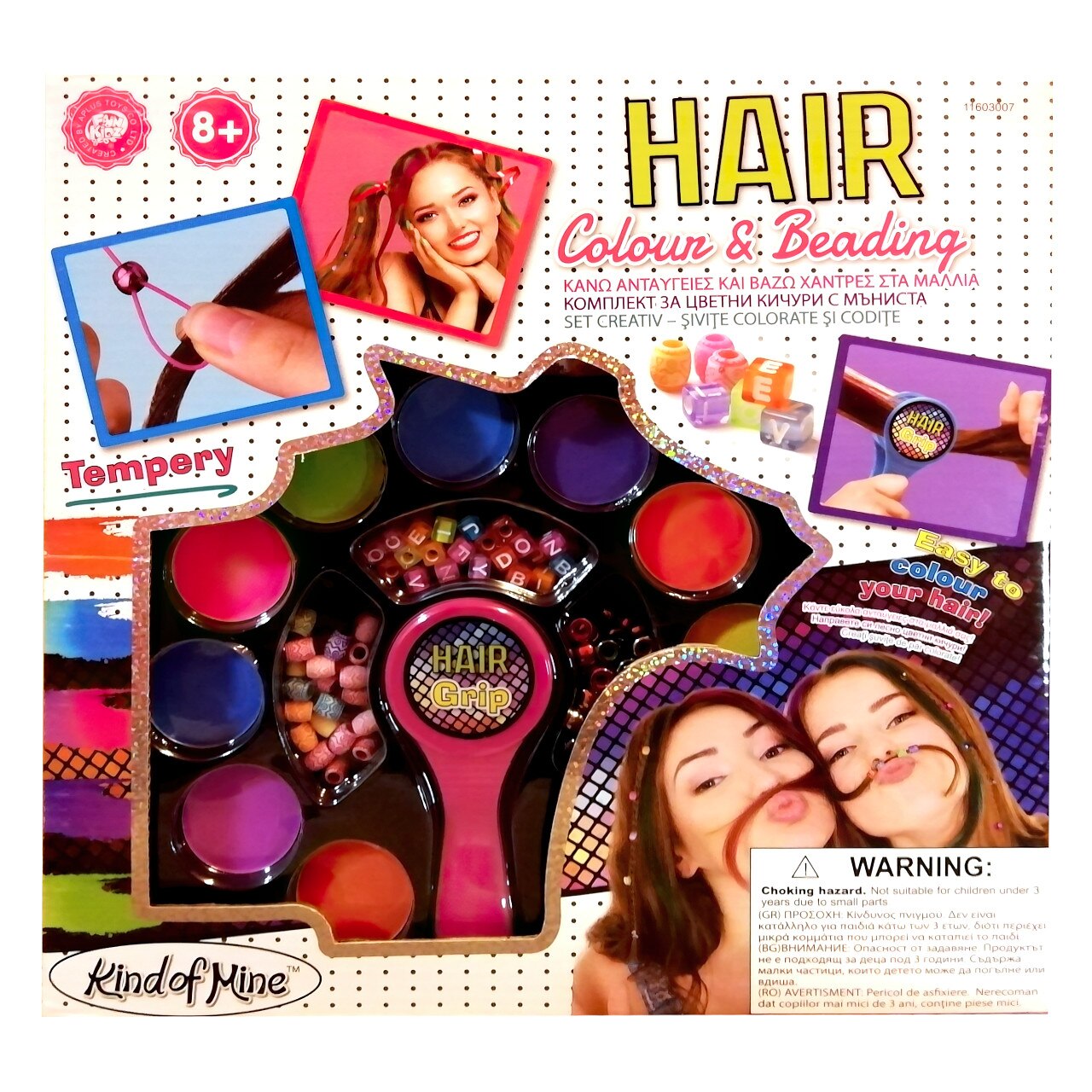 Set creativ suvite colorate si codite, + 8 ani - eMAG.ro