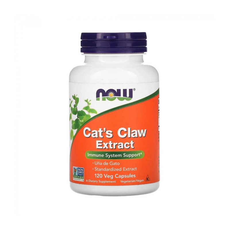 Now Foods, Cat’s Claw Extract (Gheara matei) - 120 capsule - eMAG.ro