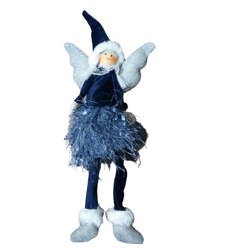Figurina spiridus albastru 35 cm - eMAG.ro