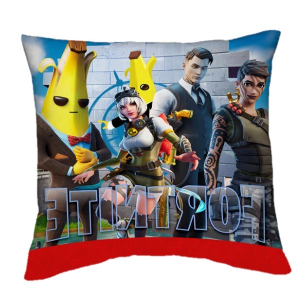 Възглавничка WildArt Fortnite Season 12 Maya, Midas Agent Peely and ...