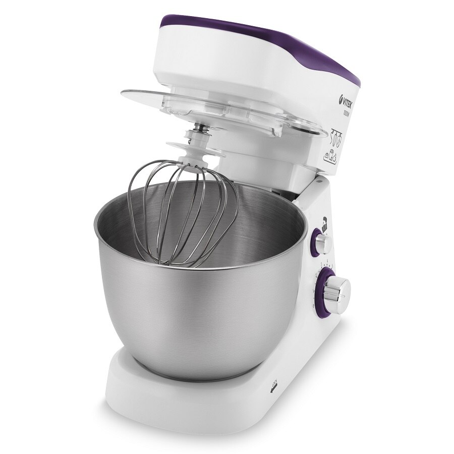 Robot de bucatarie VITEK VT-1443, 1000W, bol inox 3.5L, 6 viteze, protectie impotriva ...