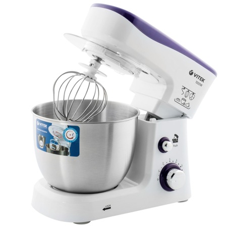 Robot de bucatarie VITEK VT-1443, 1000W, bol inox 3.5L, 6 viteze, protectie impotriva ...