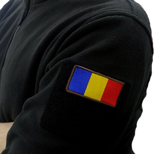 Emblema brodata, steag romania, 7x3.5 cm - eMAG.ro