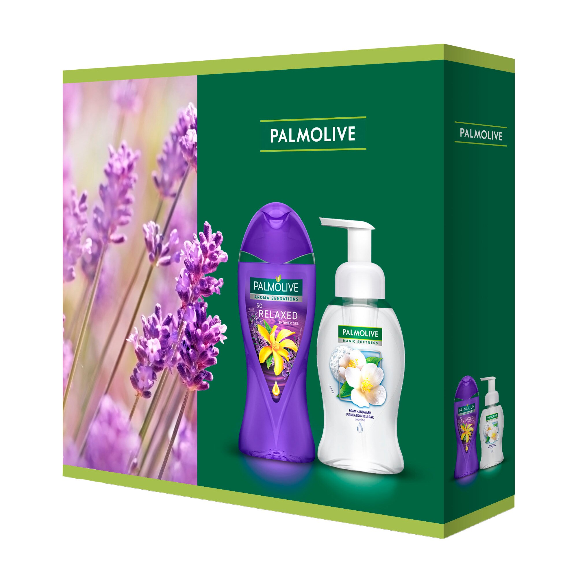 Подаръчен комплект: Душ гел Palmolive Aroma Sensations Relaxed, 250 мл ...