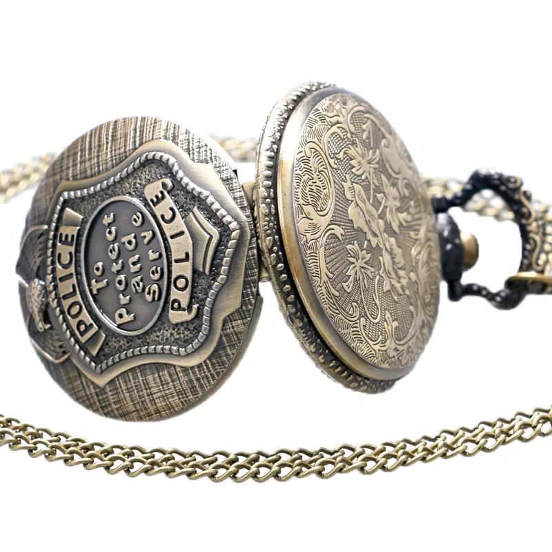 Lantisor cu ceas quartz, pandantiv - eMAG.ro