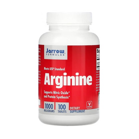 Arginine, 1000 mg, Jarrow Formulas, 100 tablete - eMAG.ro